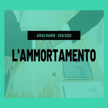 L'ammortamento | PDF