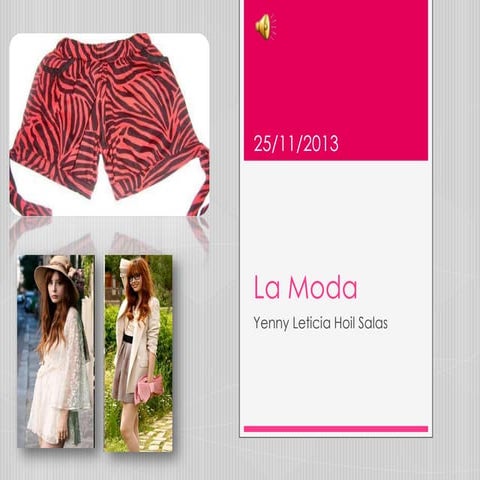 La Moda | PPTX