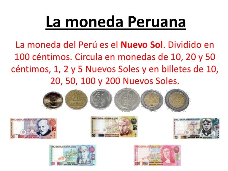 La moneda peruana