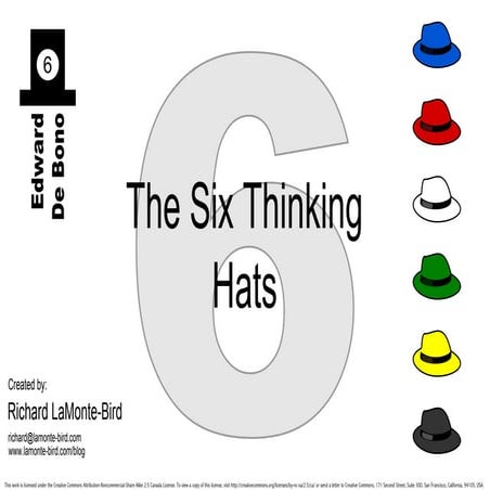 Lamonte Bird Six Hats Booklet | PDF