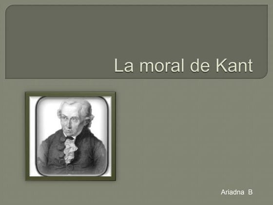 Immanuel kant | PPTX