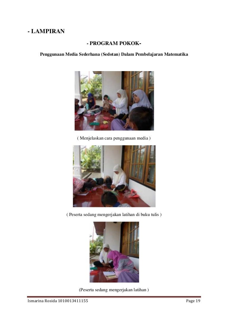 Lampiran foto kegiatan