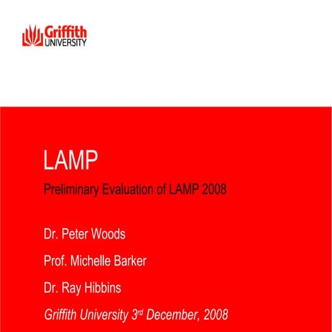 LAMP | PPT | Undergraduate Education | College Education