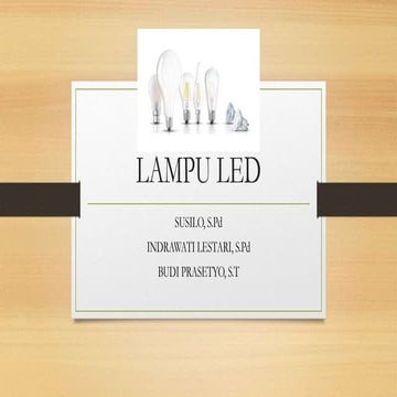 LAMPU LED XII TITL IPL.ppt