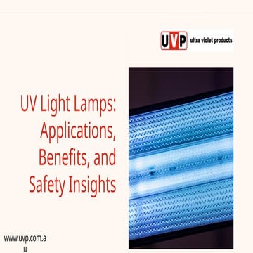 UV Lighting|Ultra Violet Products .pptx