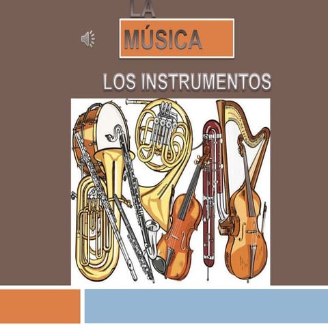Los instrumentos musicales | PPTX