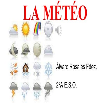 LA MÉTÉO | PPTX