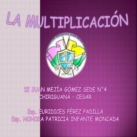 La multiplicación | PPT
