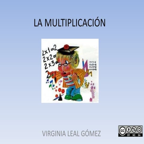 La multiplicación | PPTX