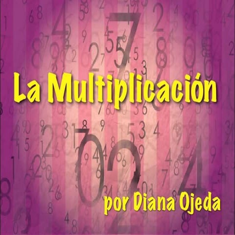 La multiplicacion | PPT