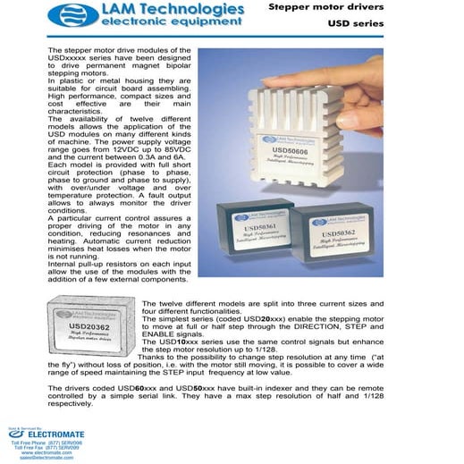 Lam usd brochure | PDF | Computer Peripherals | Computing
