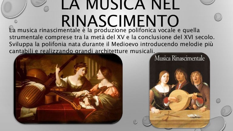 La musica nel Rinascimento (Alex)