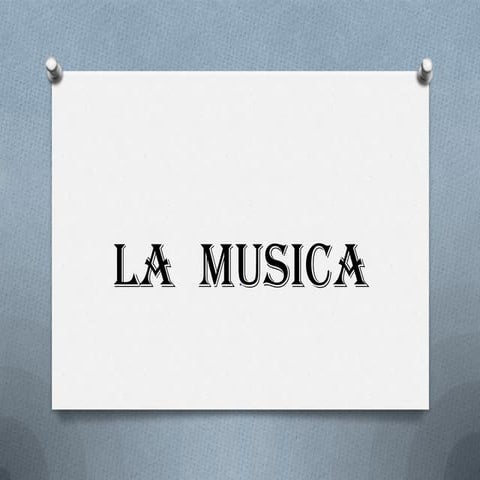 Música latino americana | PPT