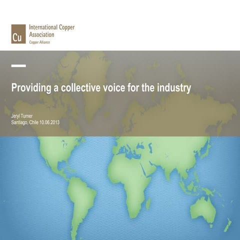 International Copper Association: Providing a collective (messaging ...