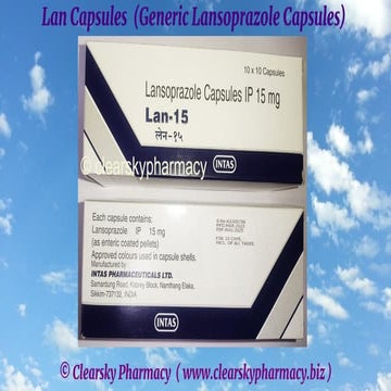 Lan Capsules (Generic Lansoprazole Capsules) | PDF