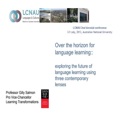 Lanaguage Learning Horizon | PPTX | Technology & Computing