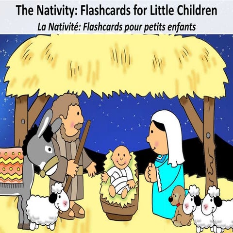 La Nativité: Flashcards pour petits enfants | PPT
