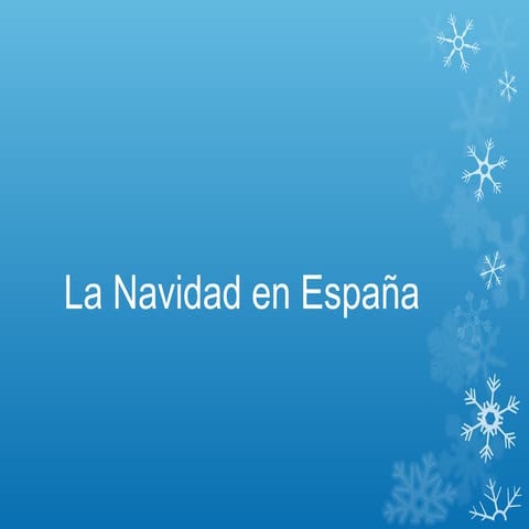 La Navidad en España | PPT