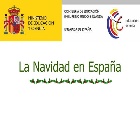 La Navidad en Espana | PPT