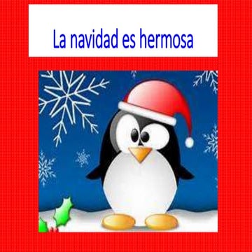 La navidad es hermosa | PPTX