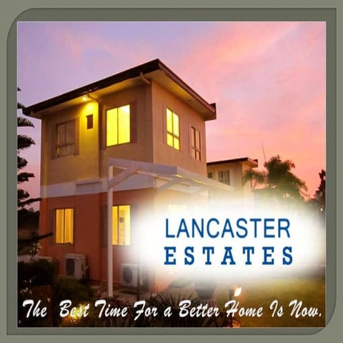 Lancaster estates slide | PPT
