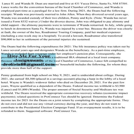 Lance H. and Wanda B. Dean are married and live at 431 Yucca Drive, S.pdf