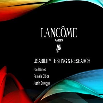 Lancome | PPTX