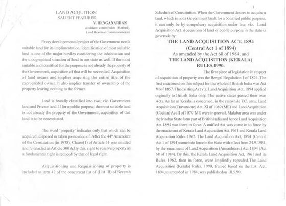Land Acquisition Flow Chart | PDF