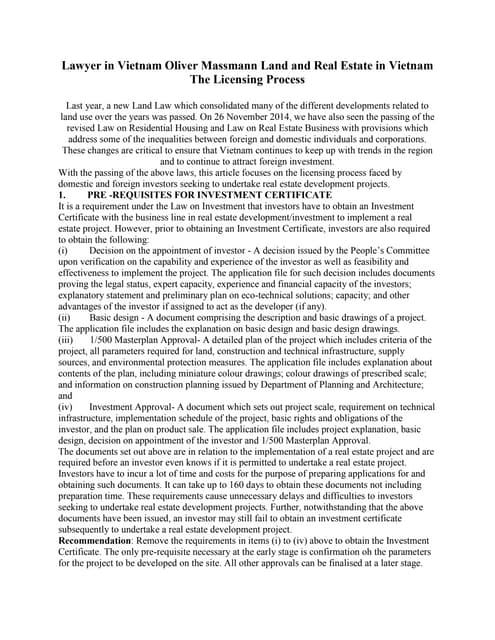 Guidelines of Land Subdivision | PDF