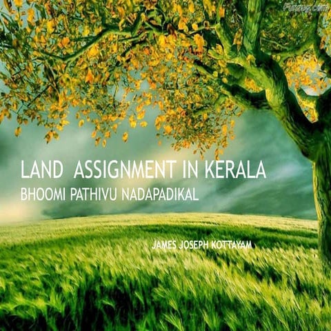 ASSIGNMENT OF GOVERNM ENT LANDS Land Cell 2 ASSIGNMENT OF GOVERNMENT ...