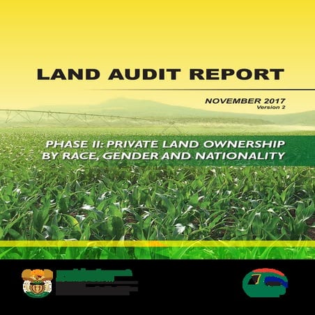 Land Audit Report | PDF | Agriculture | Industries