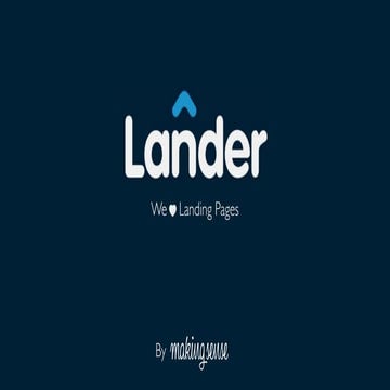 Lander keynote - v1 | PPT