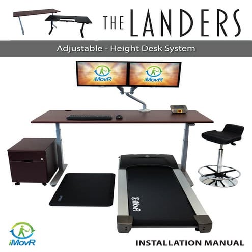 iMovR Lander Desk Manual | PDF