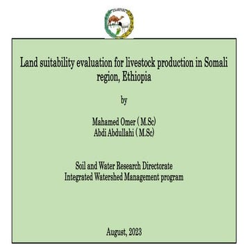land evaluation for livestock production.pptx