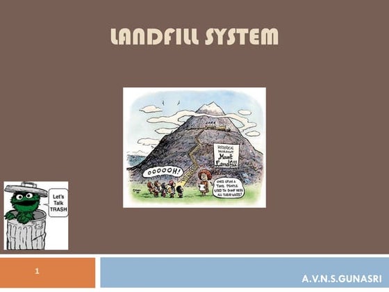 Landfill - Basics | PPTX | Environmental Services Industry | Industries
