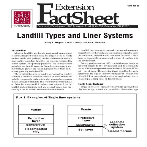 The Geology of Landfills | PPT