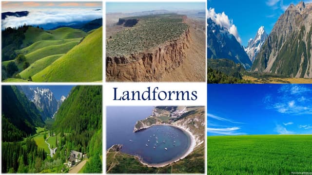 2nd Grade Landform Ramel | PPT