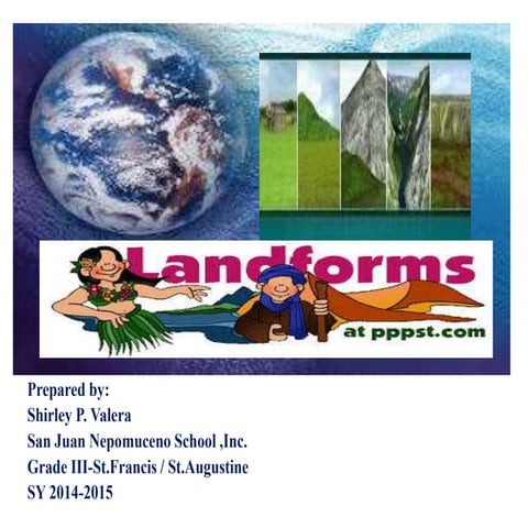 Landforms ppt | PPT