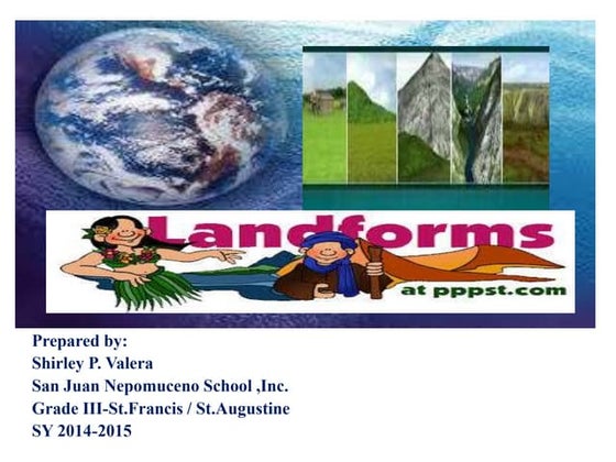 Grade 3 Lesson Plan- Landforms | PDF