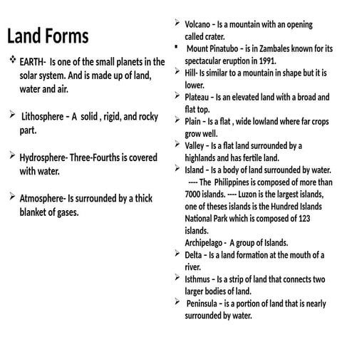 Water forms of the philippines | PPTX