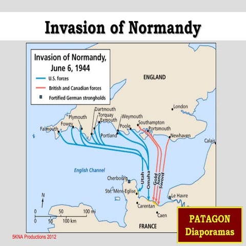 Landingin normandy | PPS