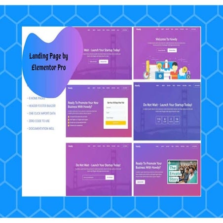 Landing page by elementor pro | PDF