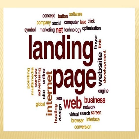Landing page | PPTX | Internet | Computing