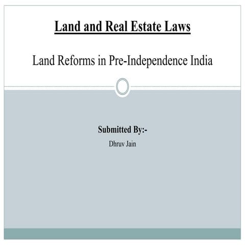 Land law | PPTX