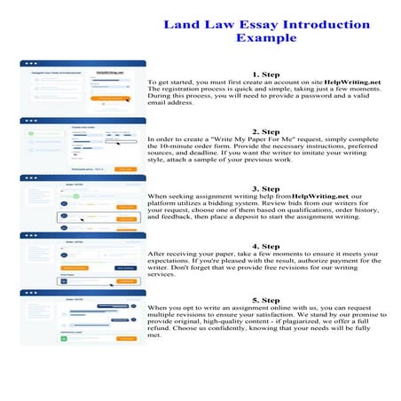 Land Law Essay Introduction Example | PDF
