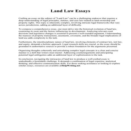 Land Law Essays.pdf