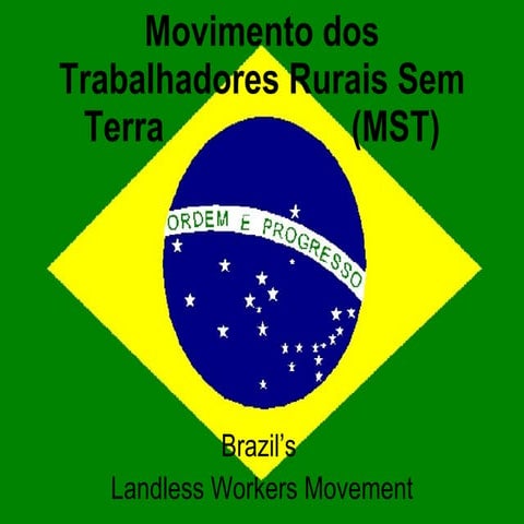 Landless workers movement in brazil | PPT