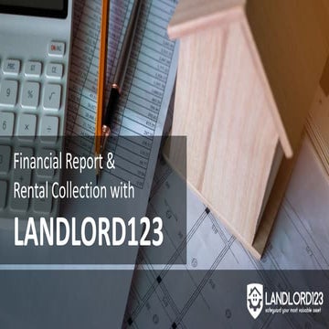 Financial Report & Rental Collection with Landlord123 | PPTX