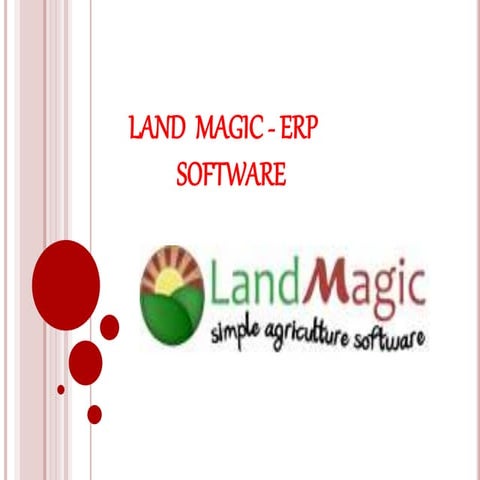 Land magic erp | PPTX