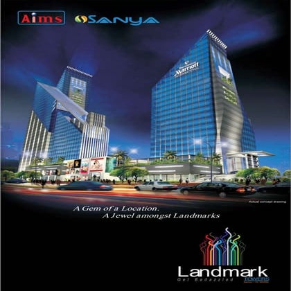 aims landmark tower @ 9990585032 in noida sector 16 | PDF